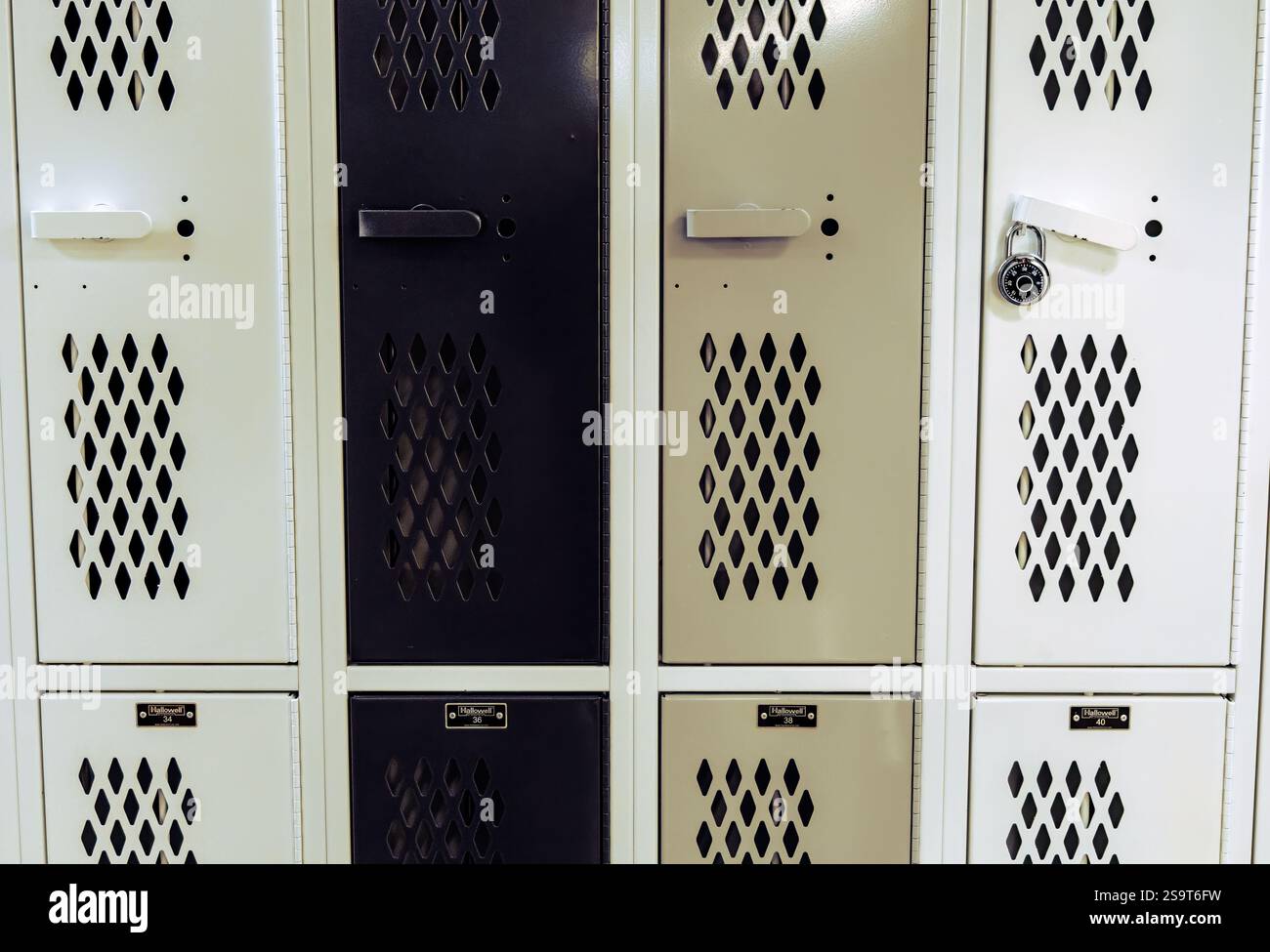 Men's locker room in building Stock Photo - Alamy