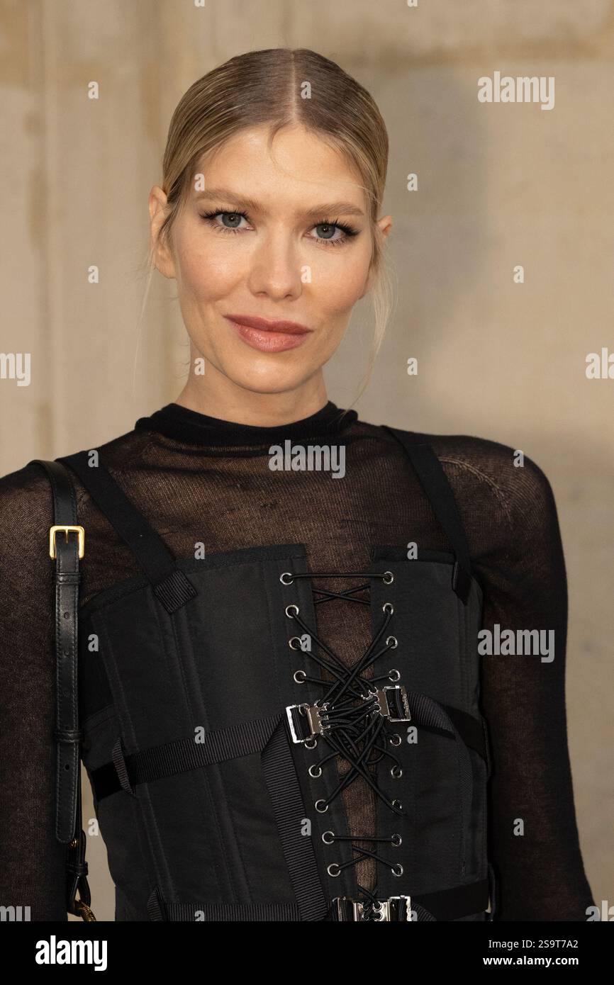 Paris, France. 27th Jan, 2025. Elena Perminova attends the Christian ...