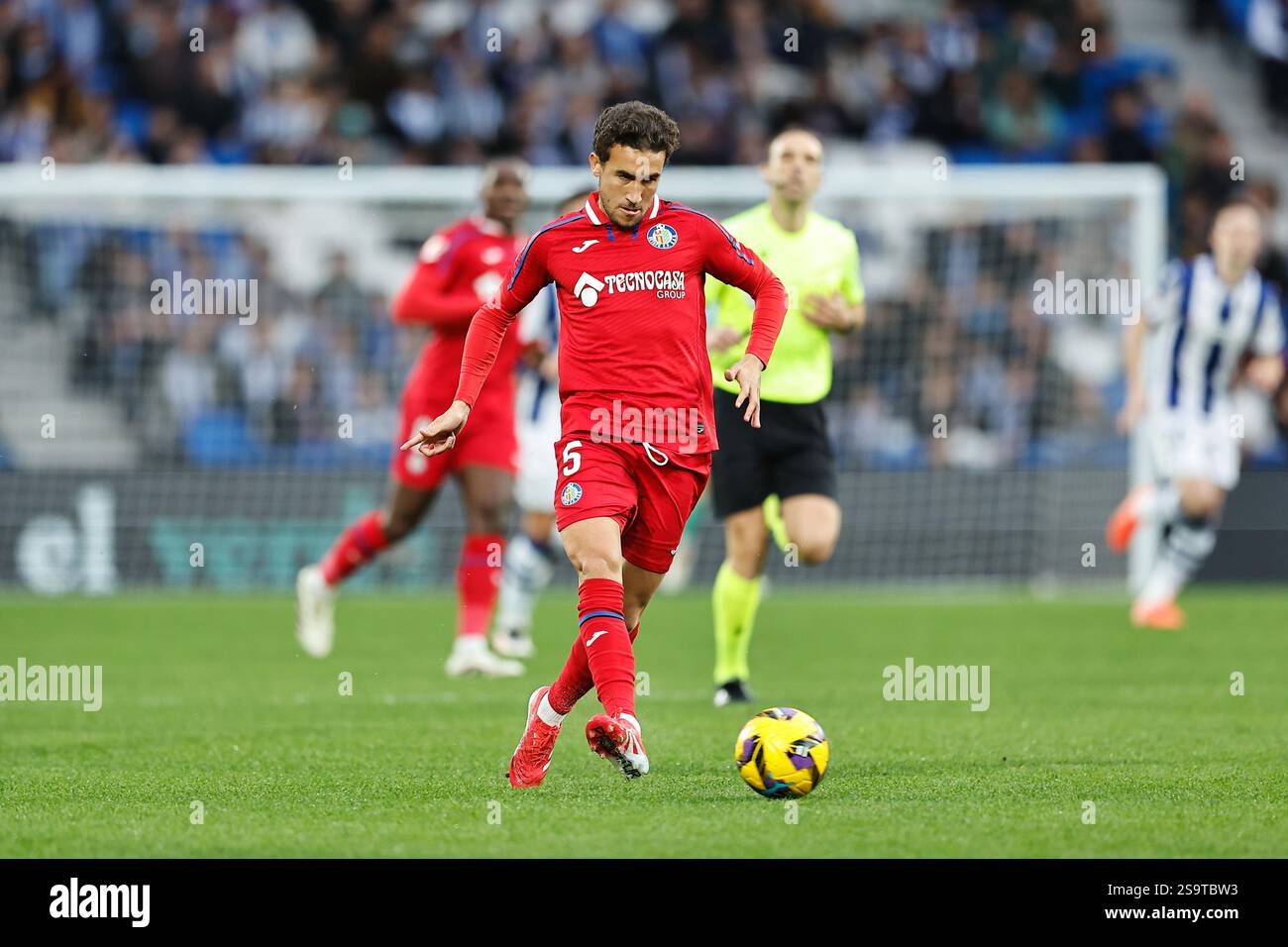 San Sebastian, Spain. 26th Jan, 2025. Luis Milla (Getafe) Football ...