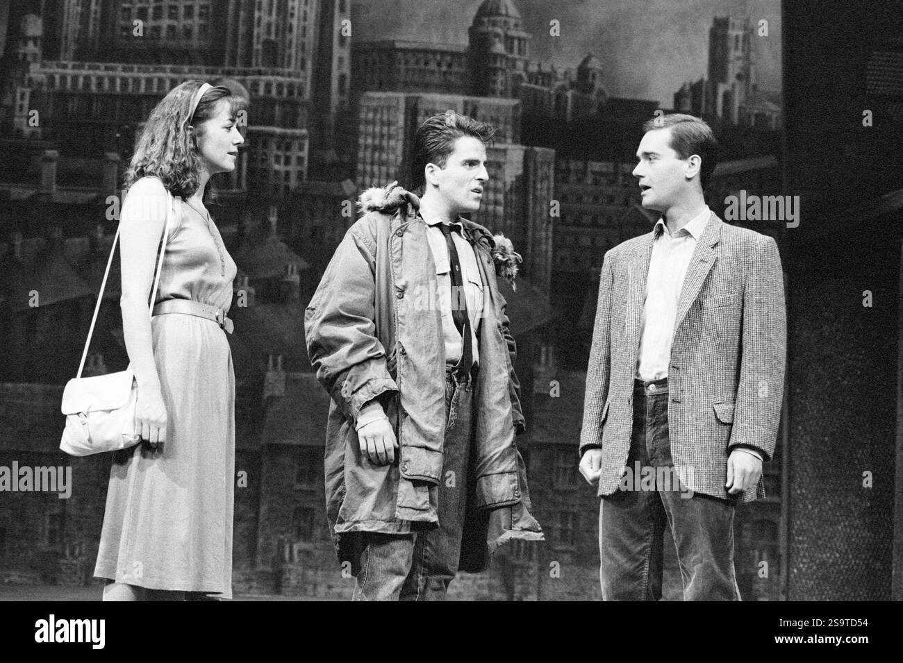l-r: Annette Ekblom (Linda), Con O'Neill (Mickey Johnstone), Robert ...