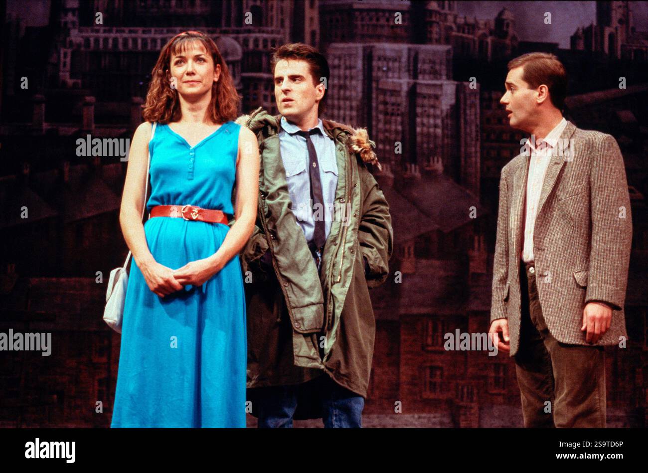 l-r: Annette Ekblom (Linda), Con O'Neill (Mickey Johnstone), Robert ...
