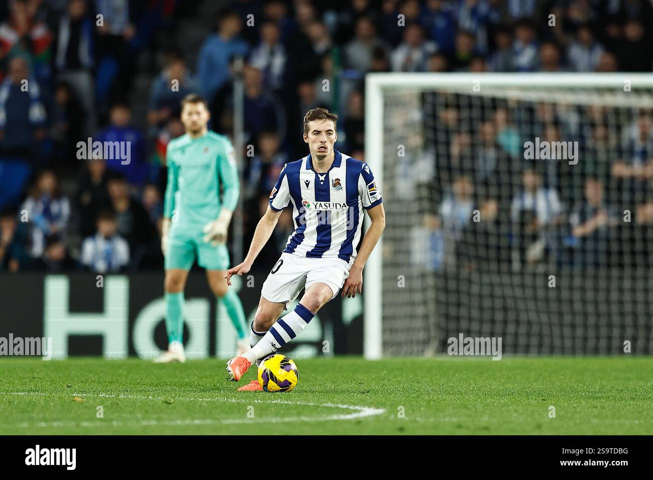 San Sebastian, Spain. 26th Jan, 2025. Jon Pacheco (Sociedad) Football ...