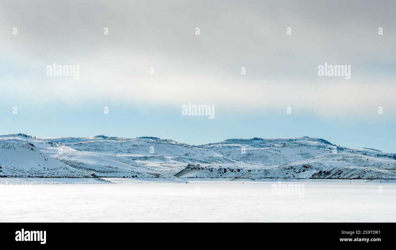 January 20, 2025: A strong arctic air mass settles over Blue Mesa ...