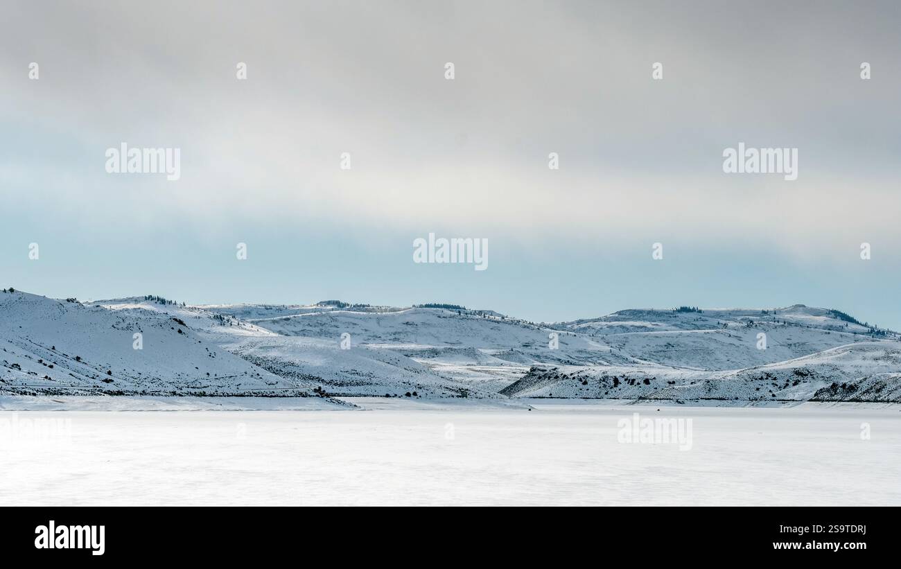 January 20, 2025: A strong arctic air mass settles over Blue Mesa ...