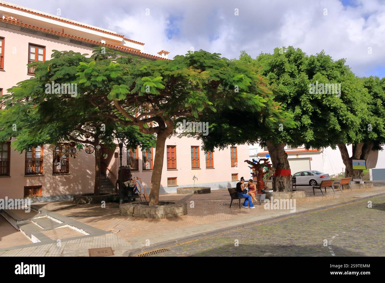 Los Silos, Tenerife, Canary Islands in Spain - December 03 2024: the ...