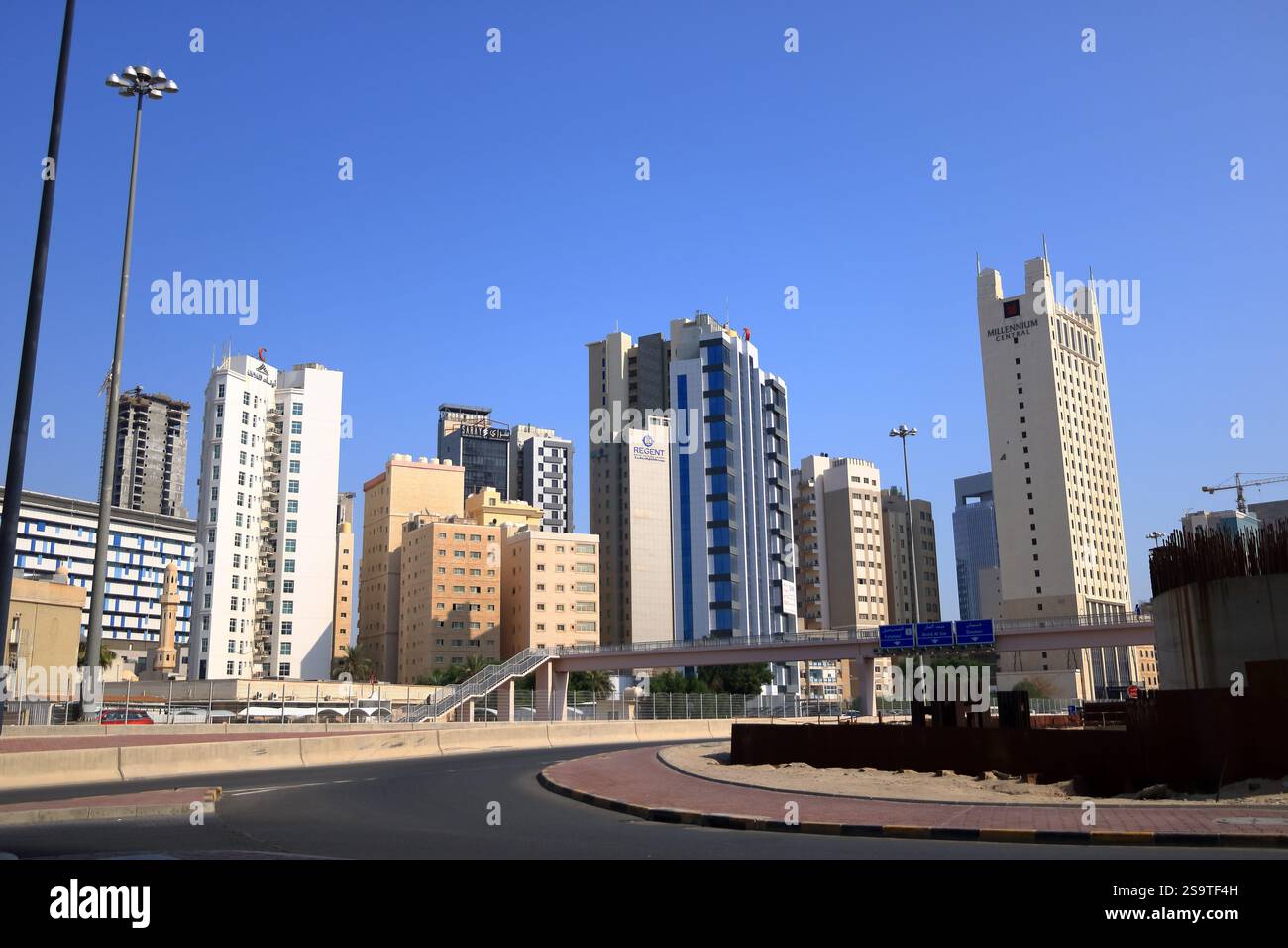 Kuwait City, Kuwait in Middle East - November 09 2024: modern ...