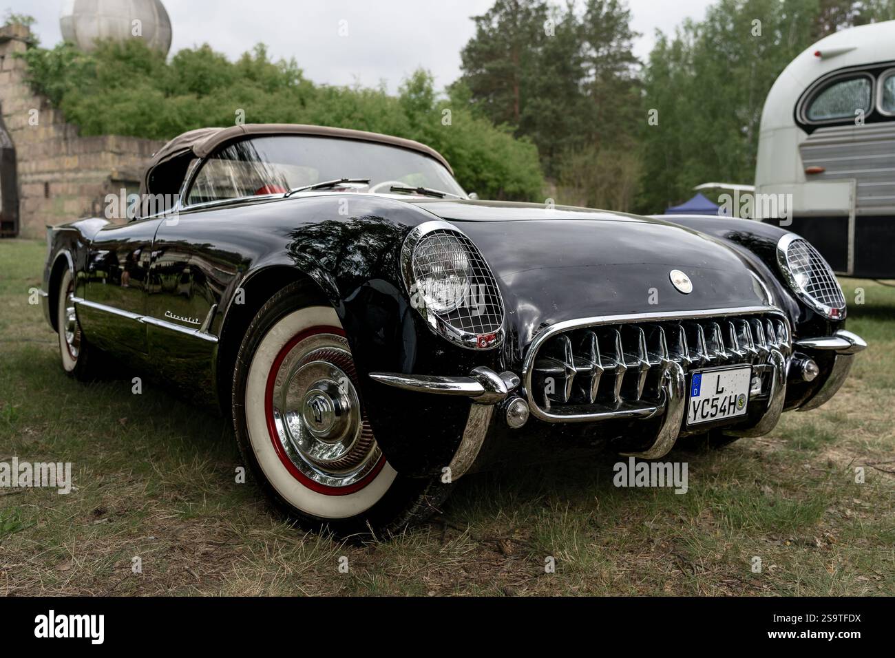 FINOWFURT, GERMANY - MAY 11, 2024: The sports car Chevrolet Corvette ...