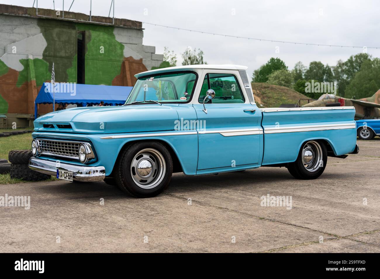 FINOWFURT, GERMANY - MAY 11, 2024: The full-size pickup truck Chevrolet ...