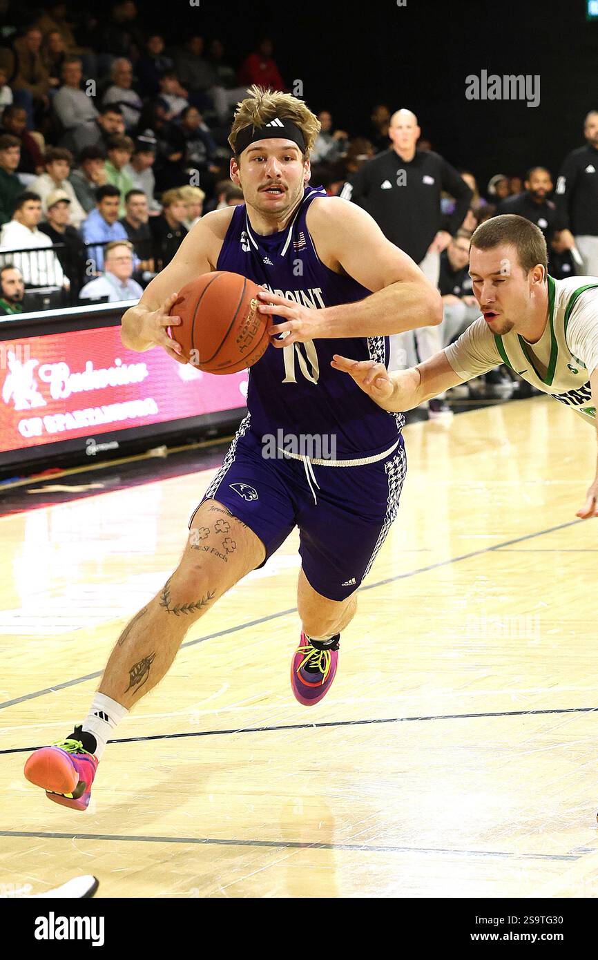 SPARTANBURG, SC - JANUARY 22: High Point Panthers forward Simon ...