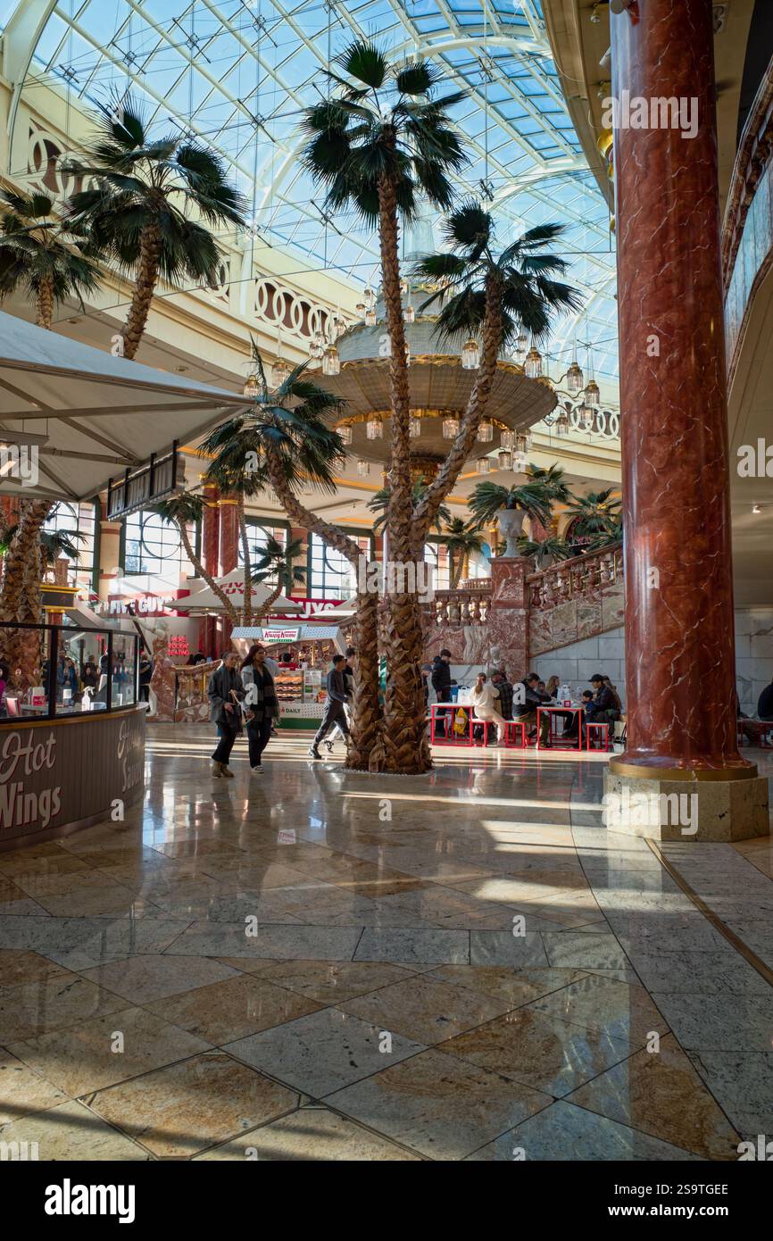 Trafford Park, Manchester, UK, 01-25-2025: Inside the Intu Trafford ...