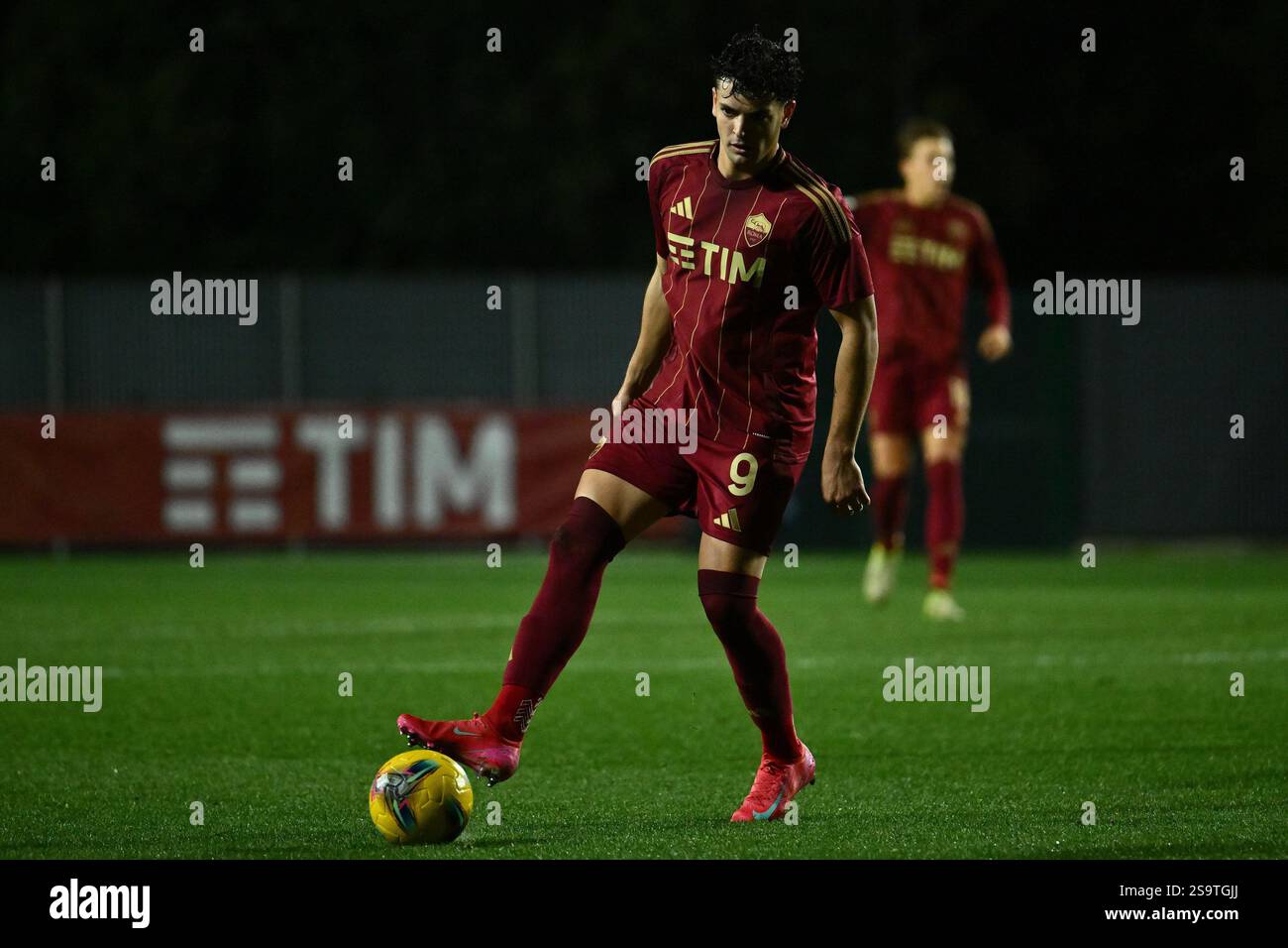 Giulio Misitano of A.S. Roma U20 is in action during the 22th day of ...
