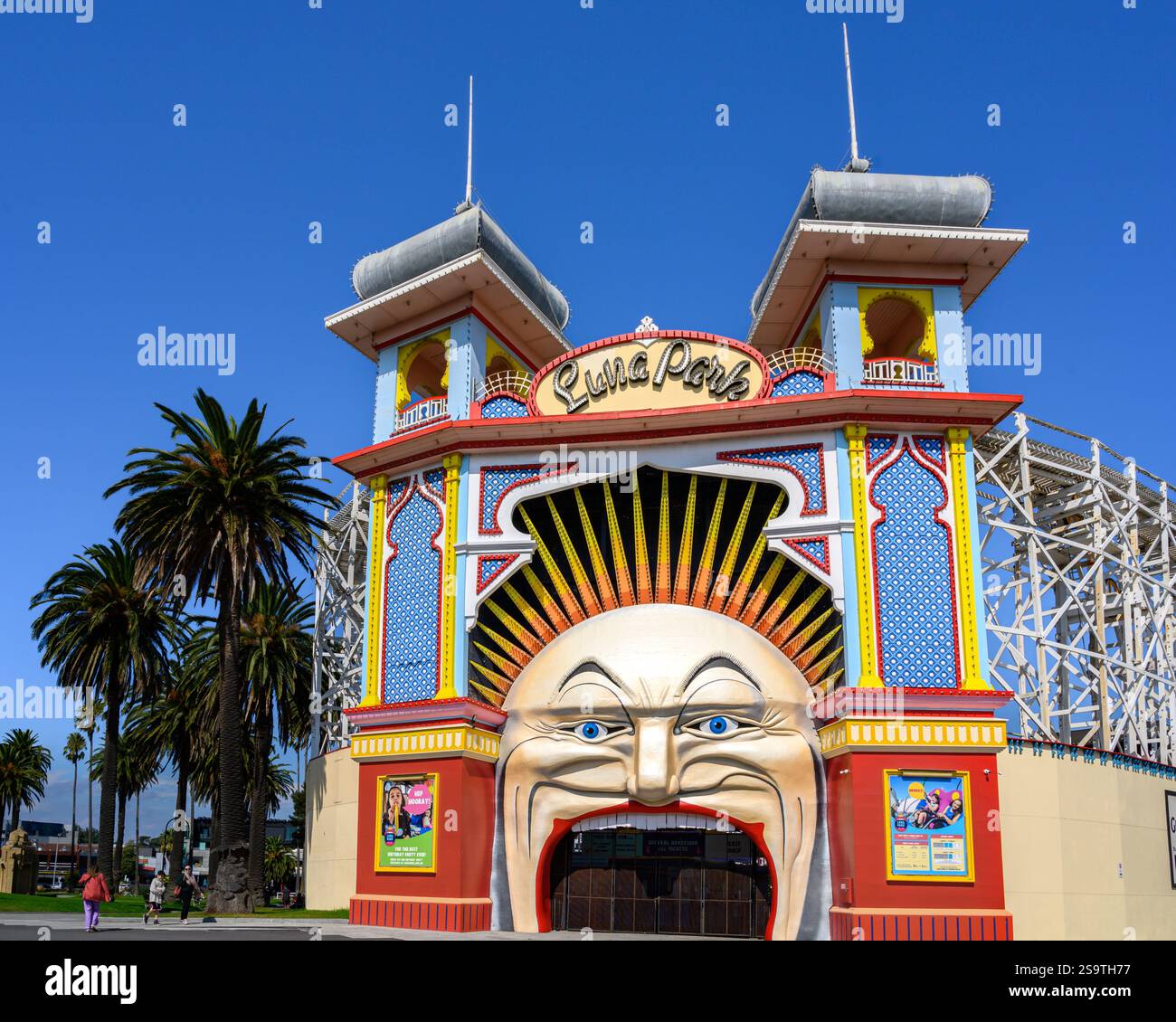 Luna Park Melbourne is a historic amusement park located on The ...