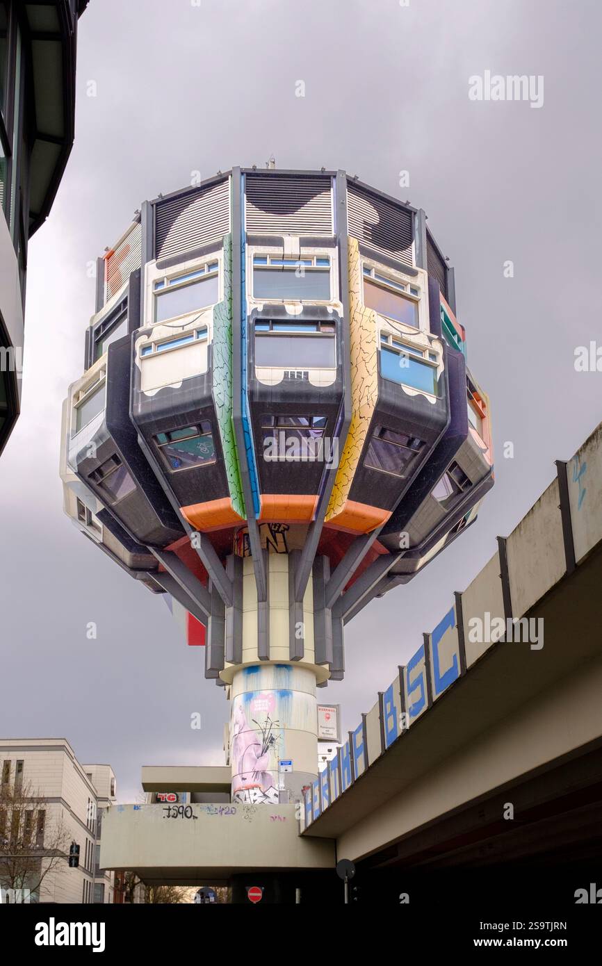 The Bierpinsel (beer brush, in English) is the nickname of a 47-meter ...