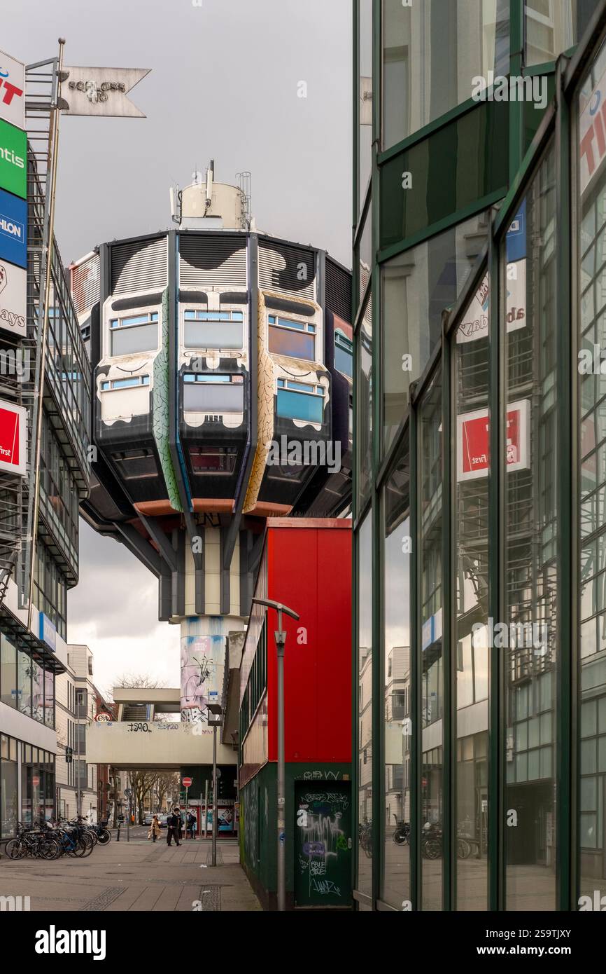 The Bierpinsel (beer brush, in English) is the nickname of a 47-meter ...