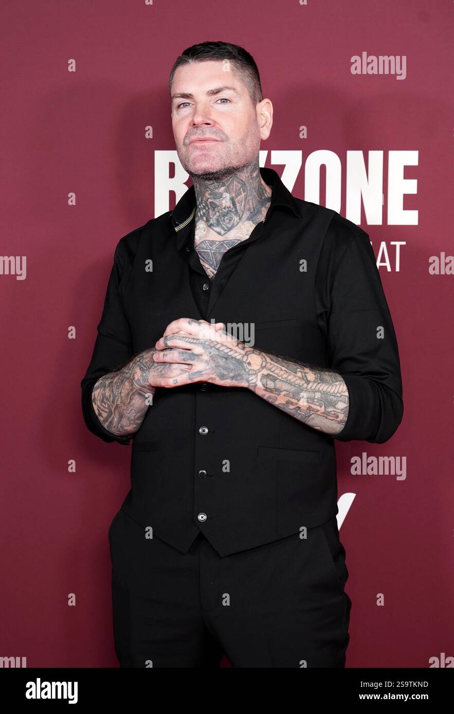 Shane Lynch attending the world premiere of Boyzone No Matter What, at ...