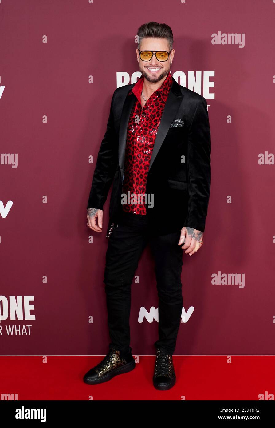 Keith Duffy attending the world premiere of Boyzone No Matter What, at ...