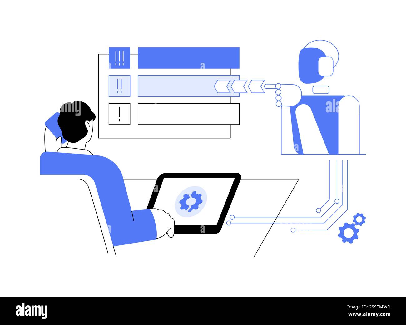 Ai Enhanced Support Ticket Prioritization Abstract Concept Vector