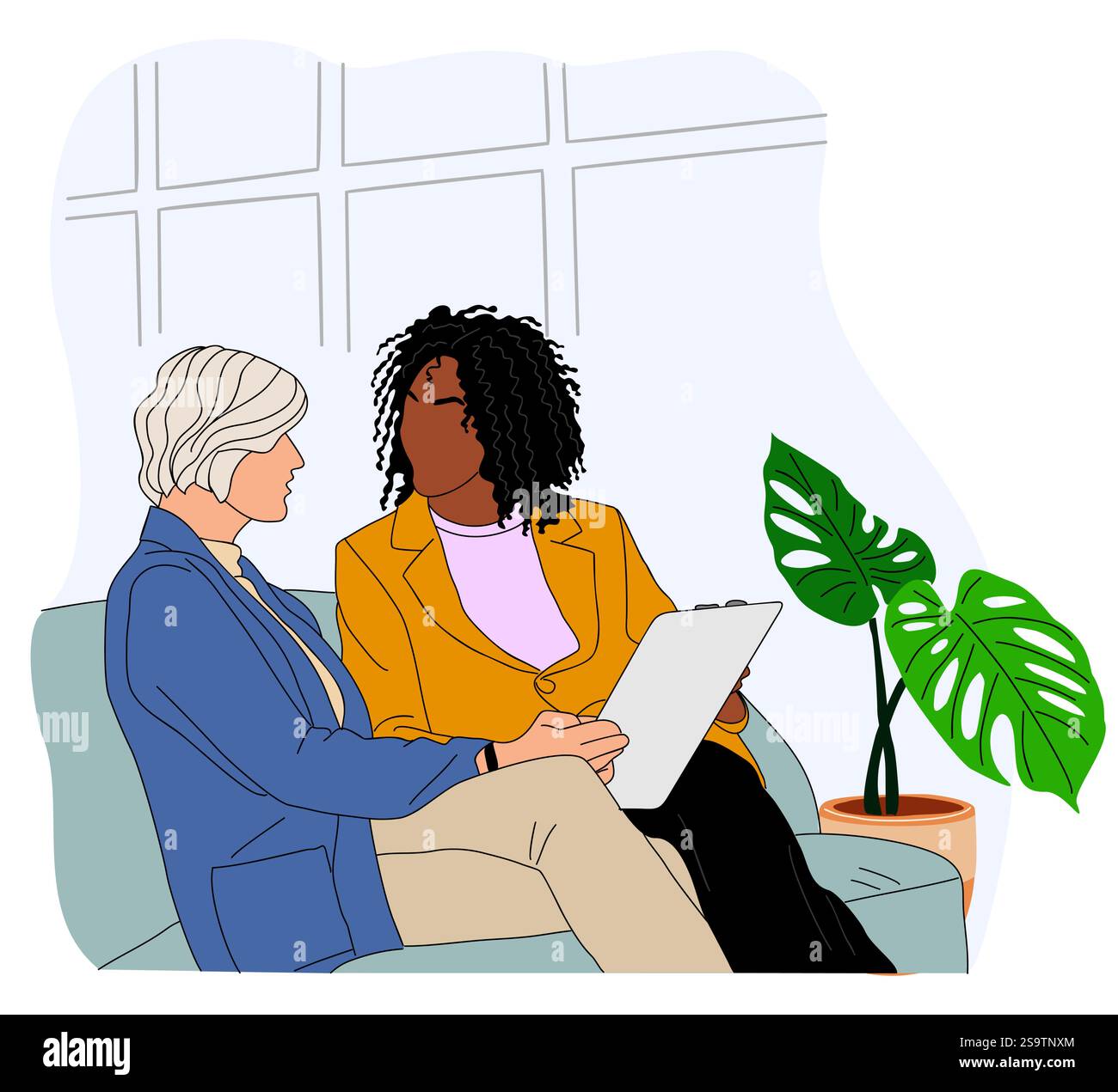 Black women working Cut Out Stock Images & Pictures - Alamy