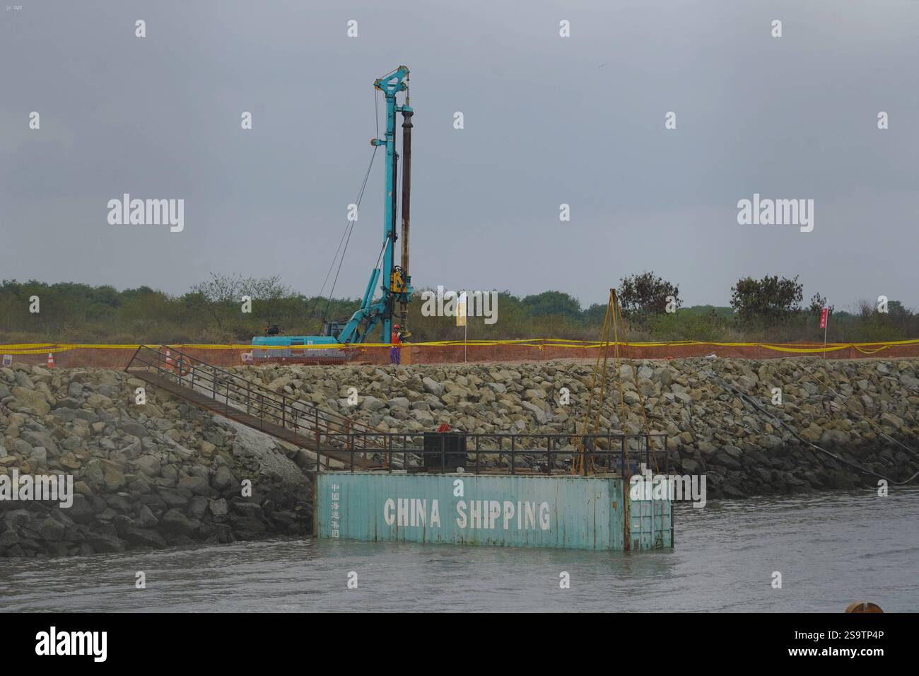 GYE POSORJA WHARF EXPANSION Posorja, Monday, January 27, 2025 With a ...