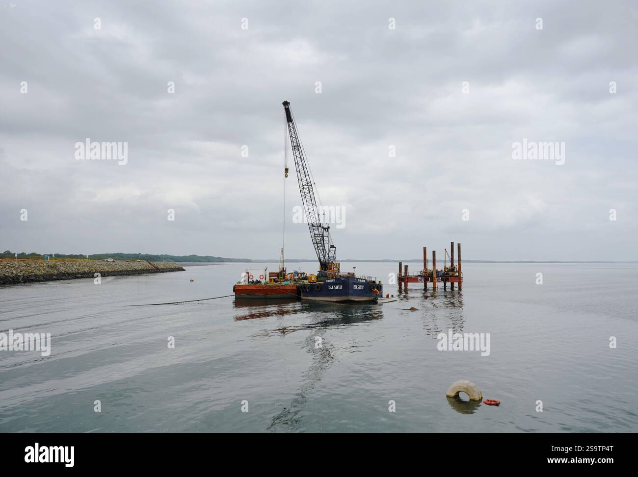 GYE POSORJA WHARF EXPANSION Posorja, Monday, January 27, 2025 With a ...
