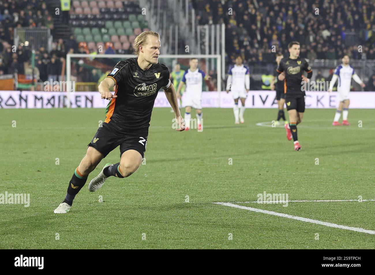 Venice, Italy. 27th Jan, 2025. Joel Pohjanpalo of Venezia FC during ...