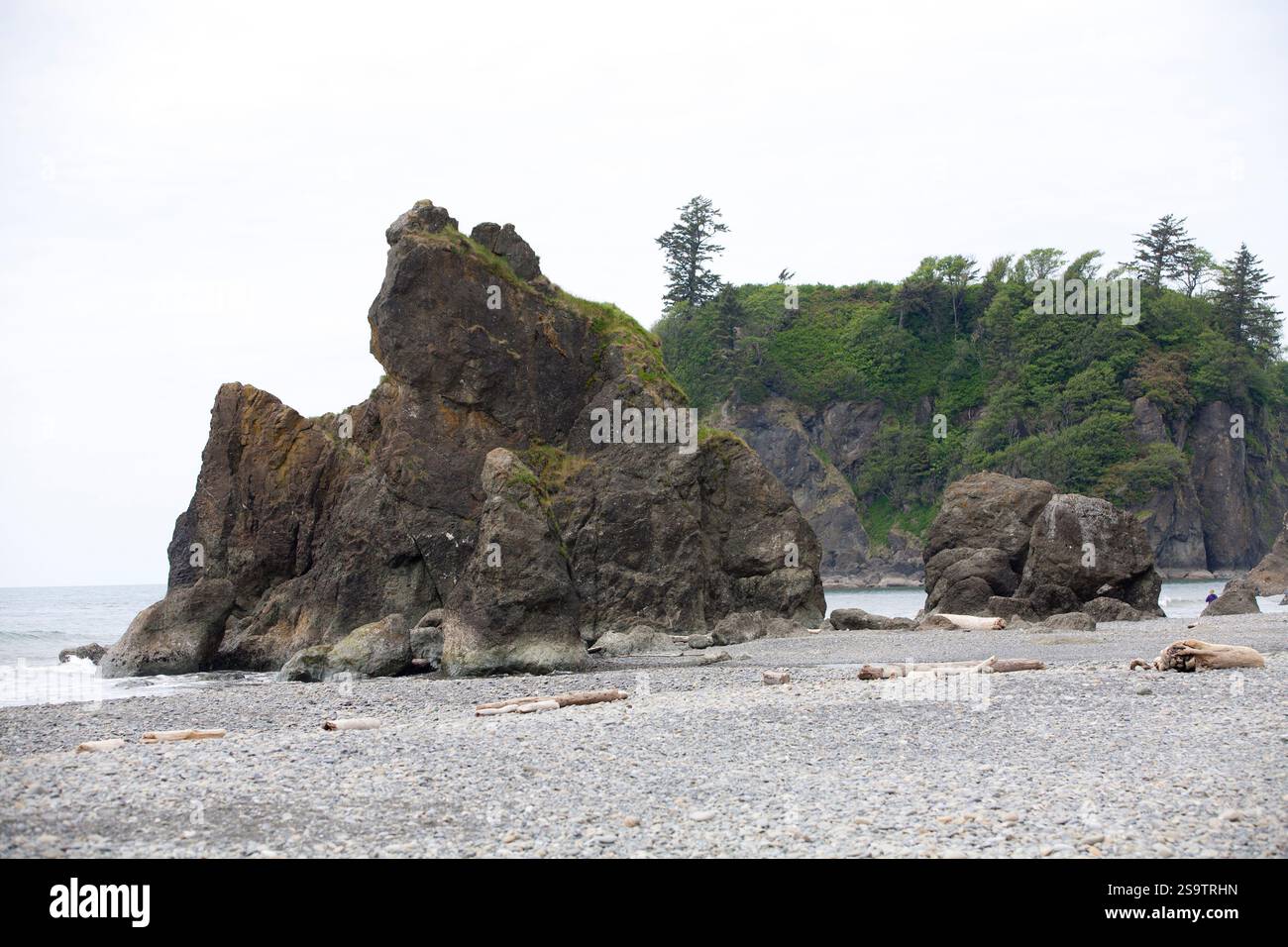 Beach coastal scene outside hi-res stock photography and images - Alamy