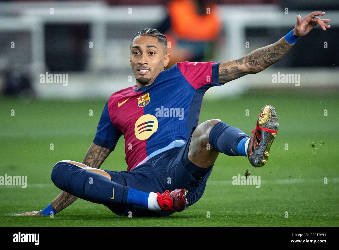 Barcelona, Germany. 26th Jan, 2025. Fussball La Liga 21. Spieltag FC ...