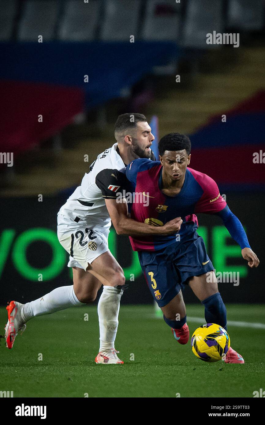 Barcelona, Germany. 26th Jan, 2025. Fussball La Liga 21. Spieltag FC ...