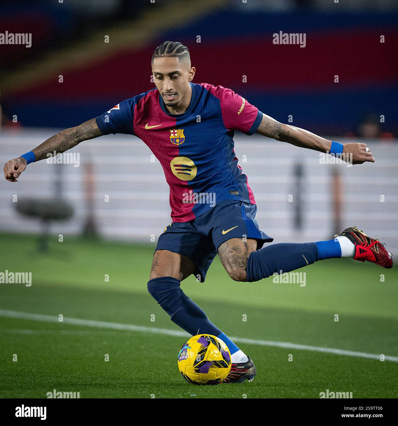 Barcelona, Germany. 26th Jan, 2025. Fussball La Liga 21. Spieltag FC ...