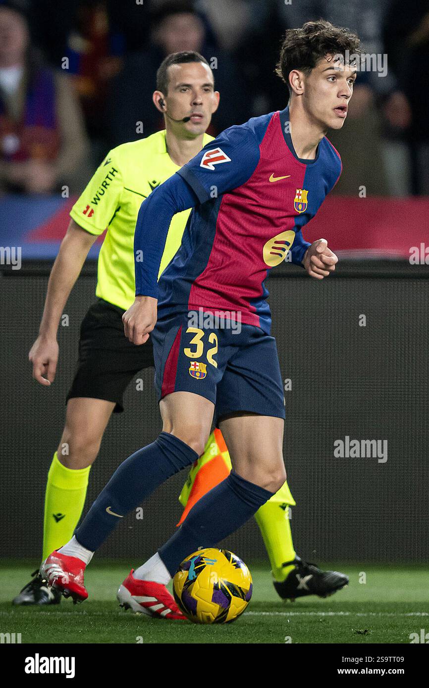 Barcelona, Germany. 26th Jan, 2025. Fussball La Liga 21. Spieltag FC ...