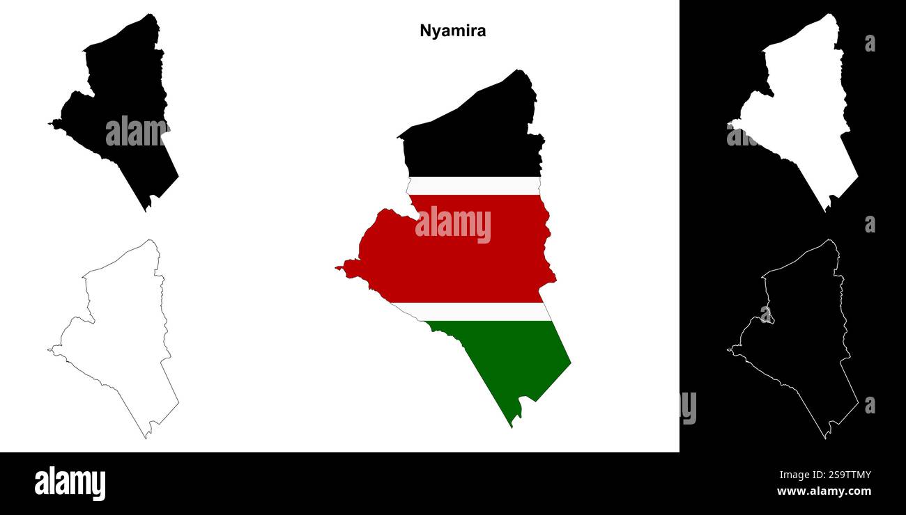 Map of nyamira vector vectors hi-res stock photography and images - Alamy