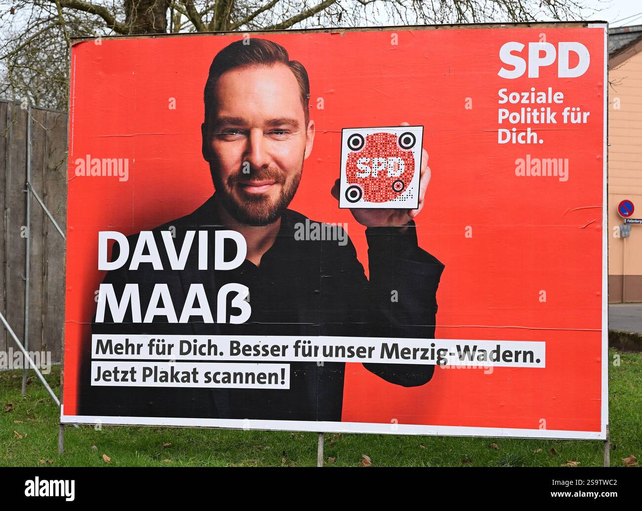 24.01.2025, xjrdrx, Politik Bundestagswahl 2025, Wahlplakate in Bayern ...