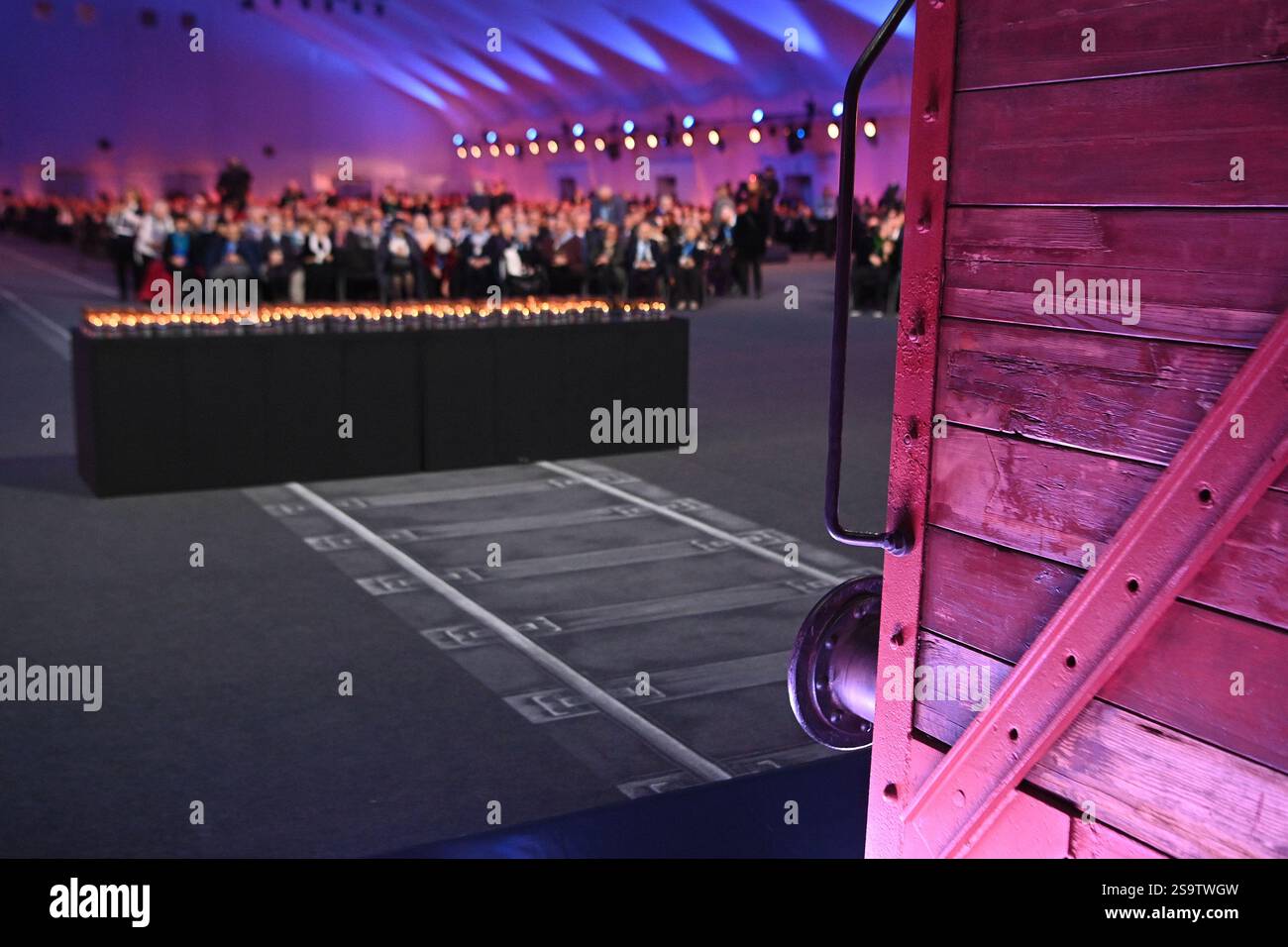 Osvetim, Poland. 27th Jan, 2025. Commemorative events for the 80th ...