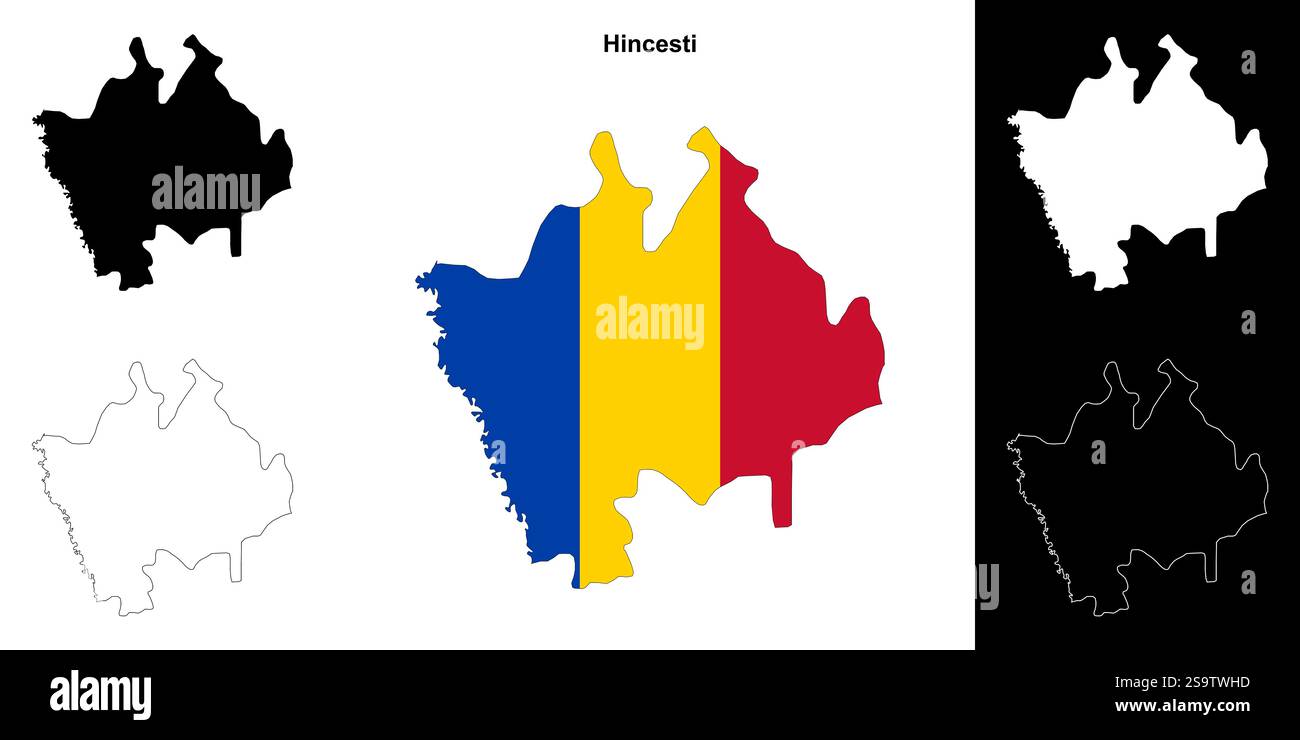 Hincesti boundary vector vectors hi-res stock photography and images ...