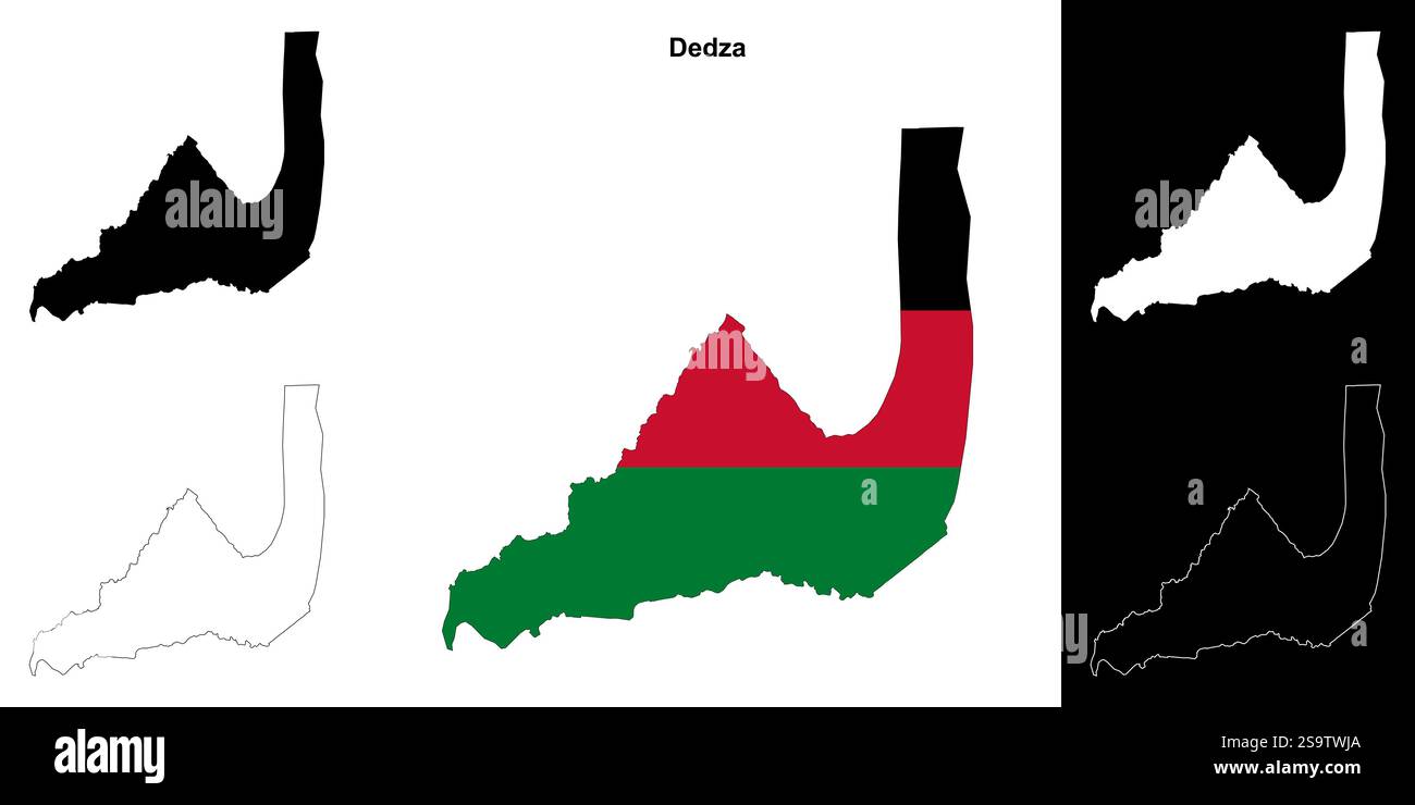 Blank dedza map vector vectors hi-res stock photography and images - Alamy