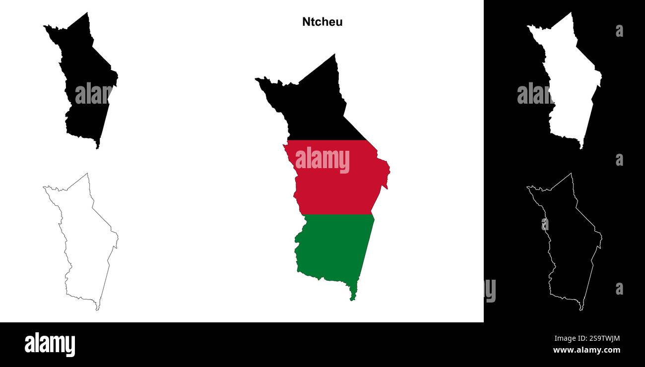 Ntcheu district outline map set Stock Vector Image & Art - Alamy