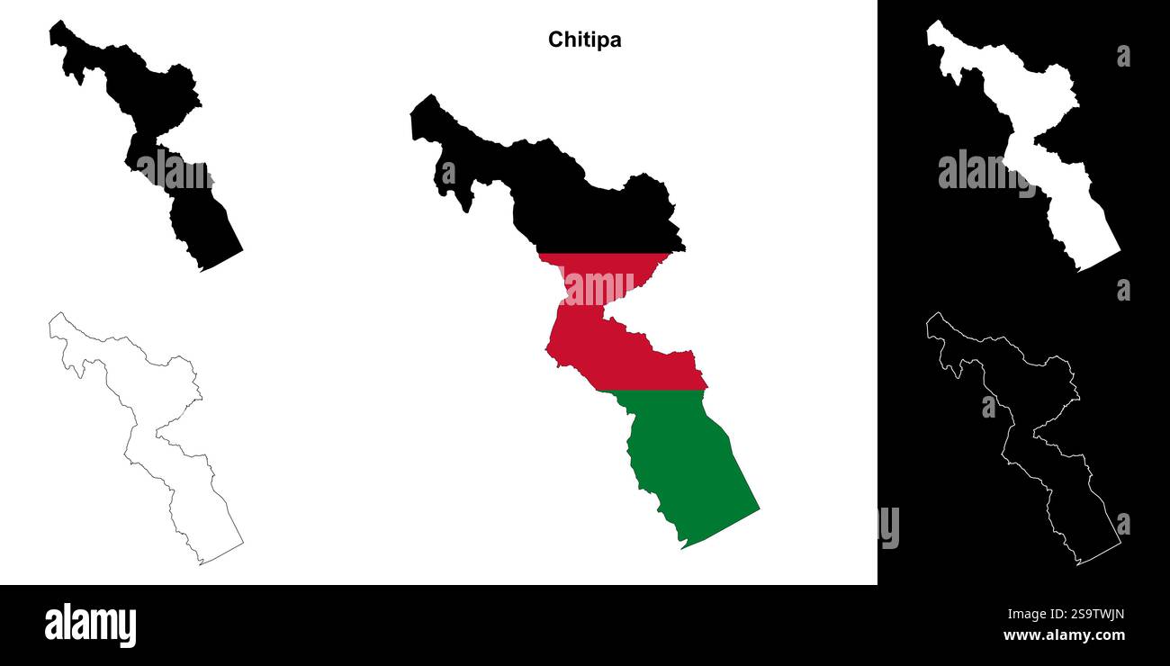 Chitipa vector map hi-res stock photography and images - Alamy