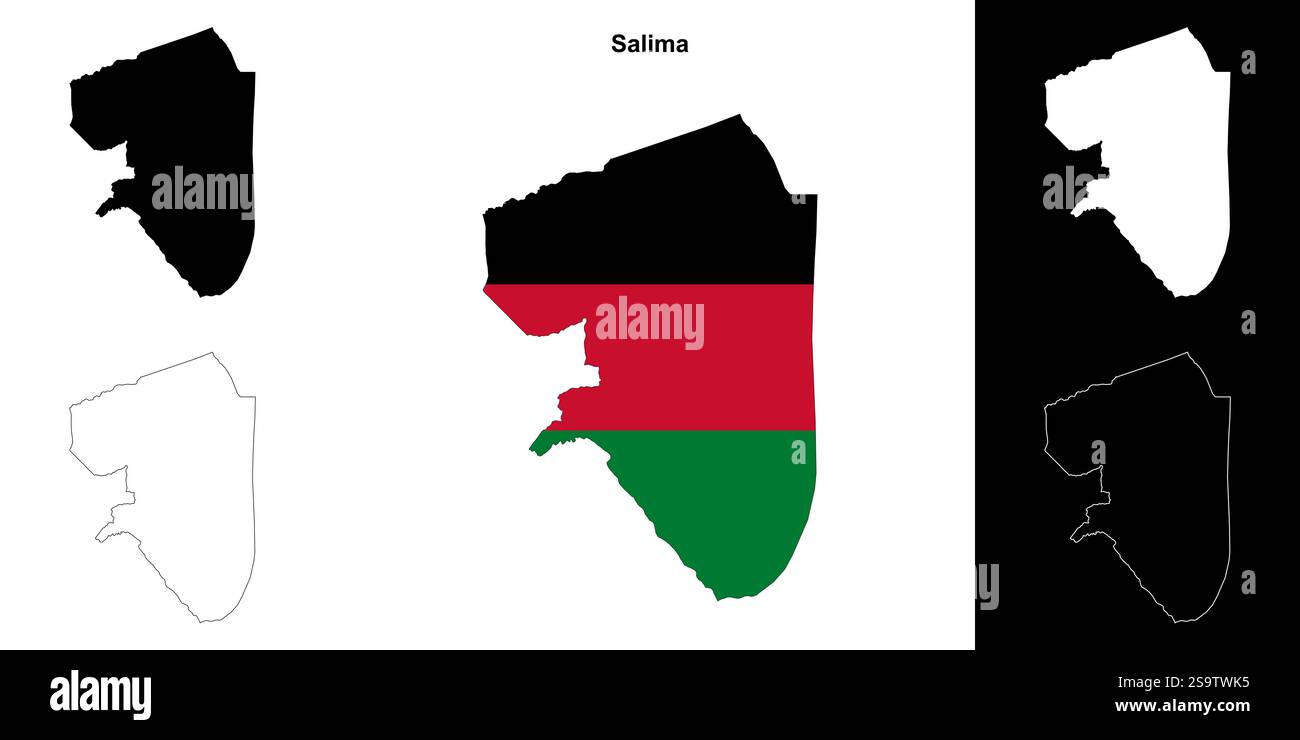 Blank salima map hi-res stock photography and images - Alamy