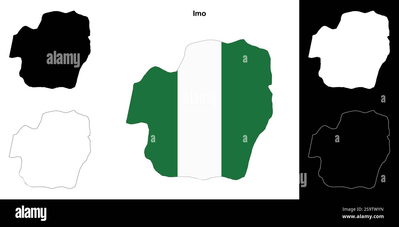 Blank imo map hi-res stock photography and images - Alamy