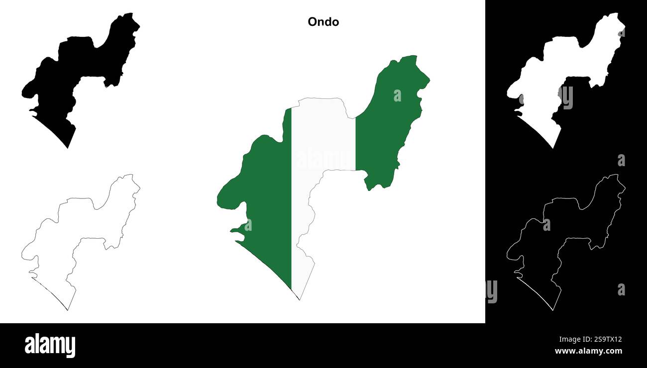 Ondo eps map Stock Vector Images - Alamy