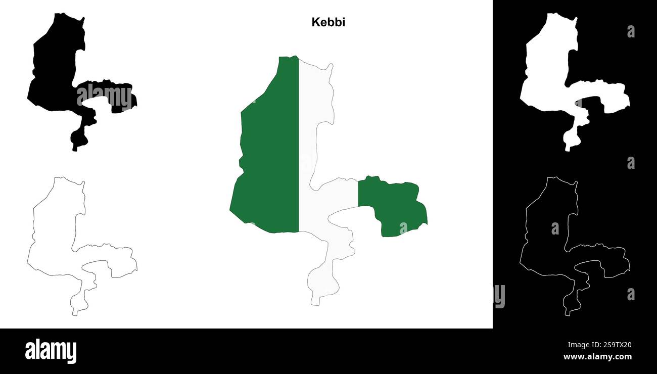 Blank kebbi map hi-res stock photography and images - Alamy