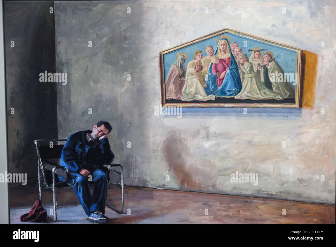 Venice, Italy - May 7 2024: Venice Art Biennale. Pavilion of Romania ...