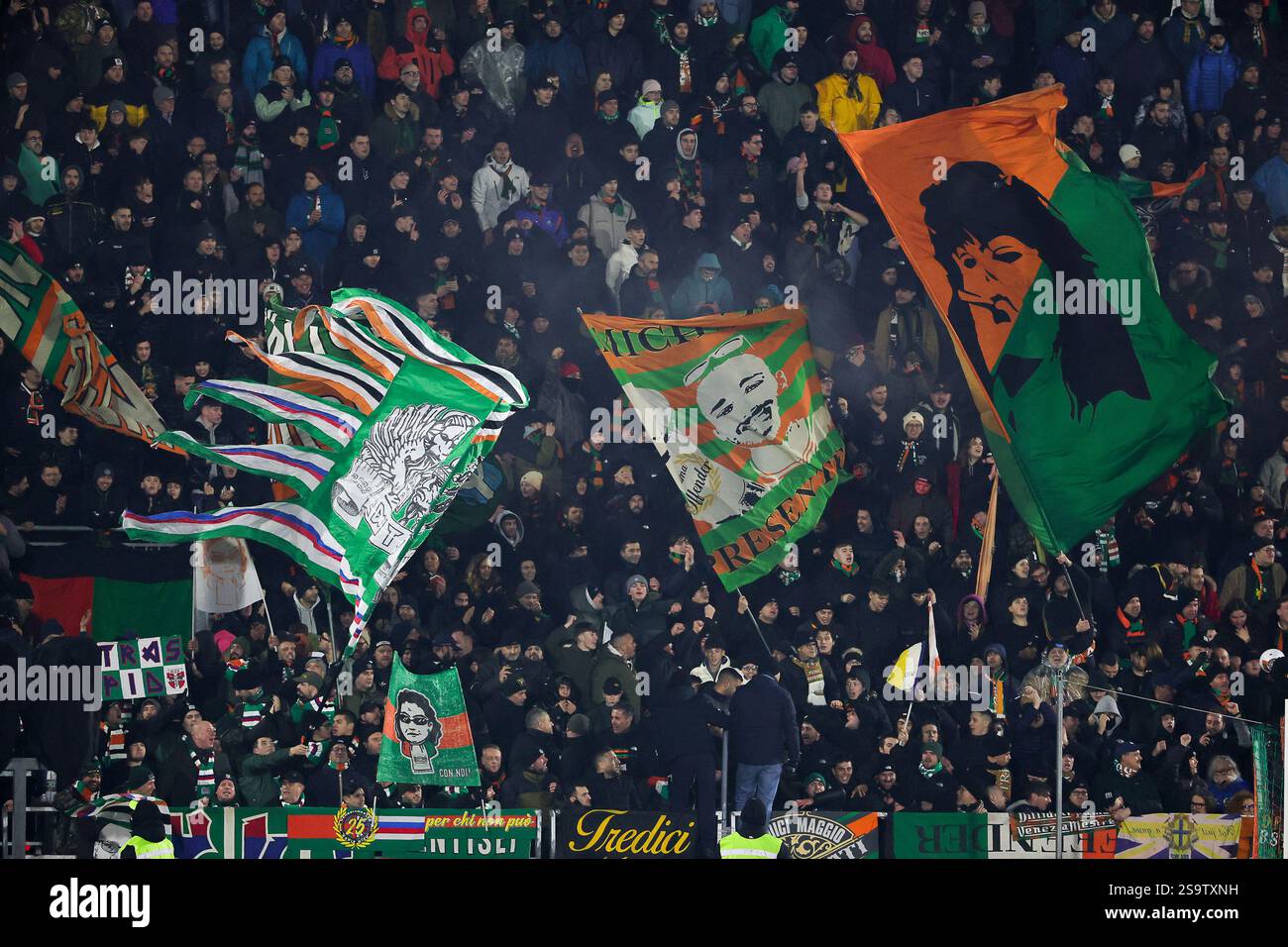 Venice, Italy. 27th January 2025; Pier Luigi Penzo Stadium, Venice ...