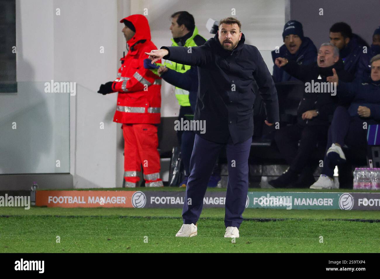 Venice, Italy. 27th January 2025; Pier Luigi Penzo Stadium, Venice ...