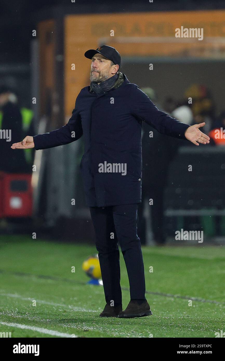 Venice, Italy. 27th January 2025; Pier Luigi Penzo Stadium, Venice ...