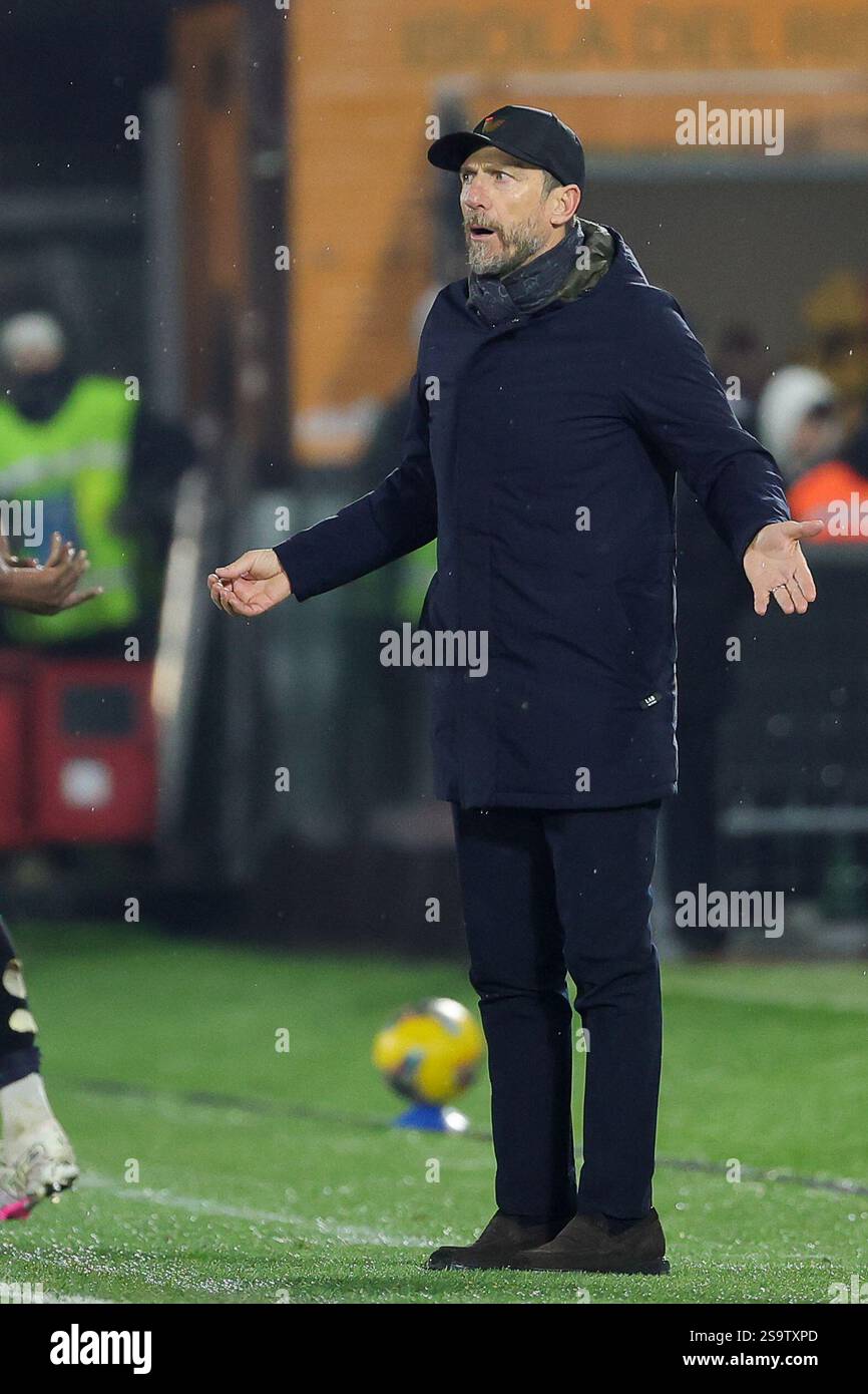 Venice, Italy. 27th January 2025; Pier Luigi Penzo Stadium, Venice ...