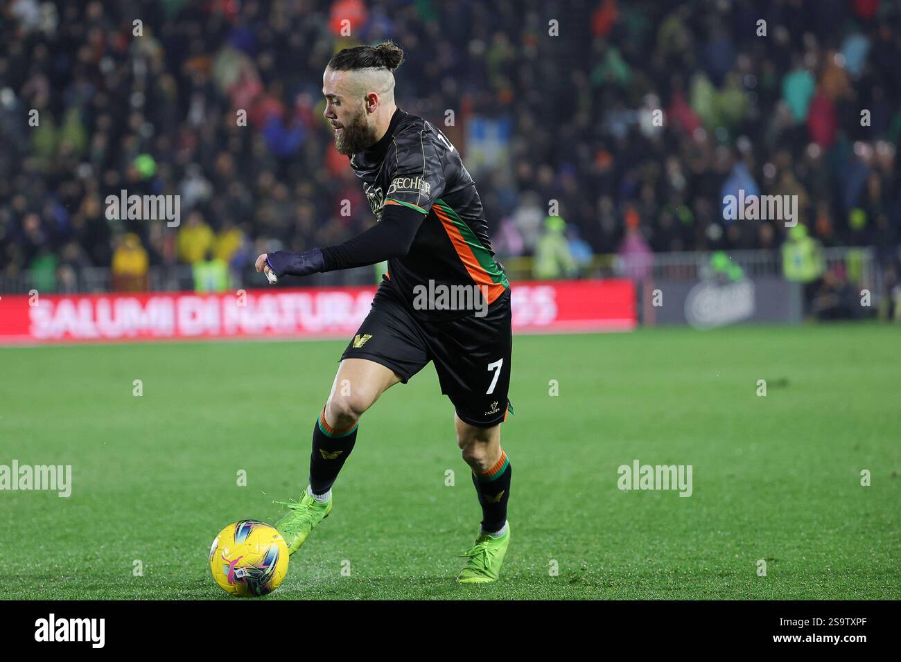 Venice, Italy. 27th January 2025; Pier Luigi Penzo Stadium, Venice ...