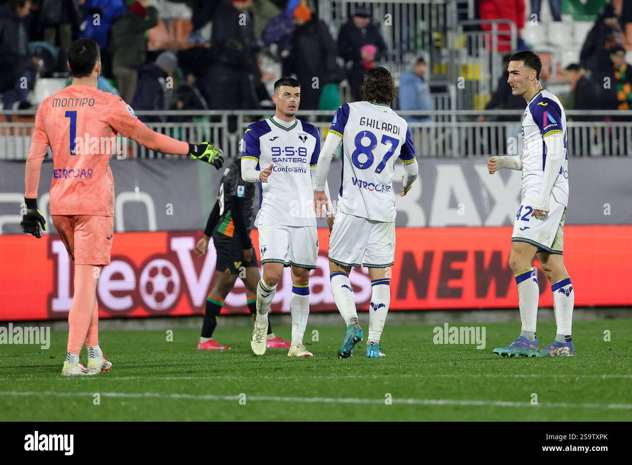 27th January 2025; Pier Luigi Penzo Stadium, Venice, Italy, Serie A ...