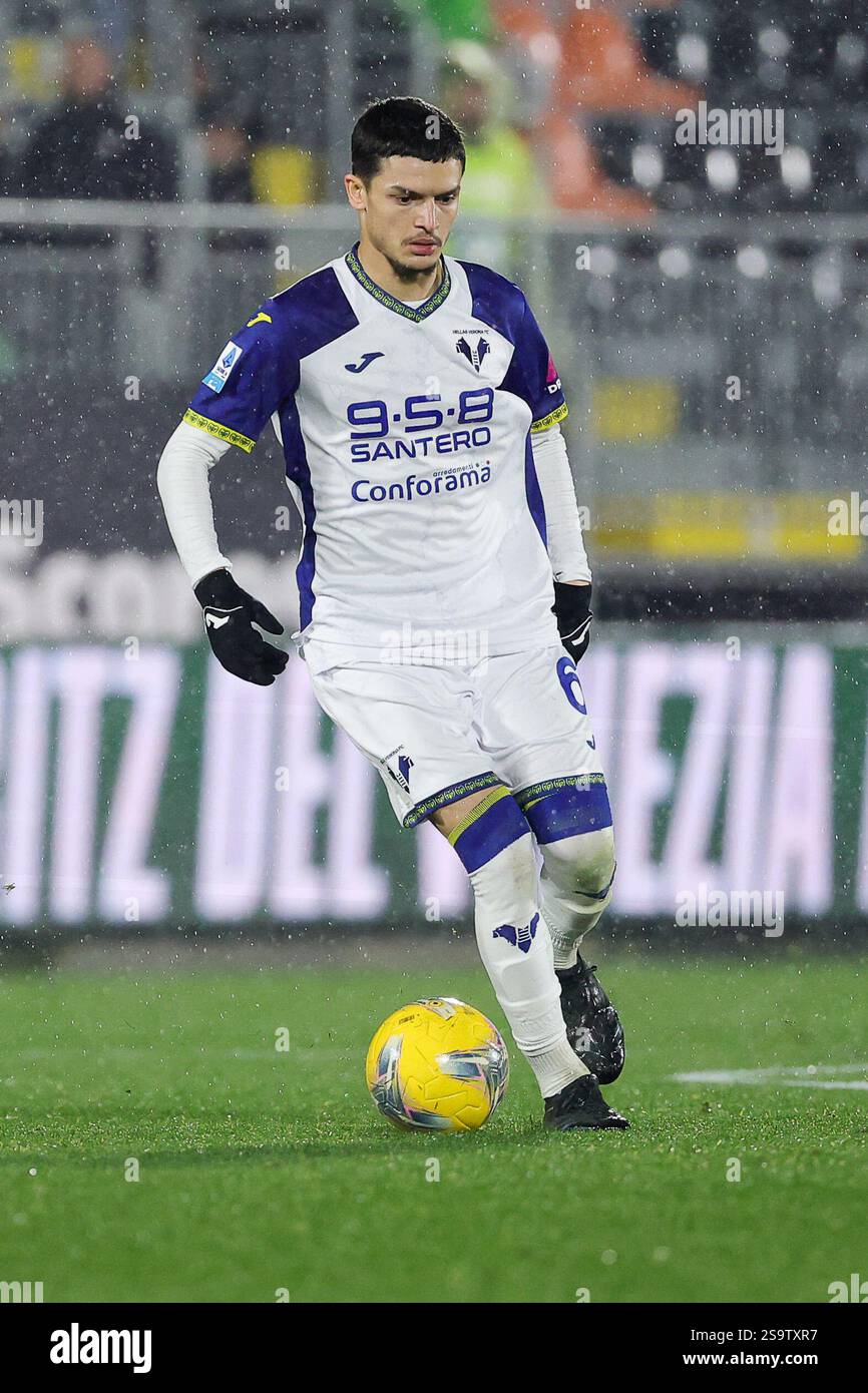 Venice, Italy. 27th January 2025; Pier Luigi Penzo Stadium, Venice ...