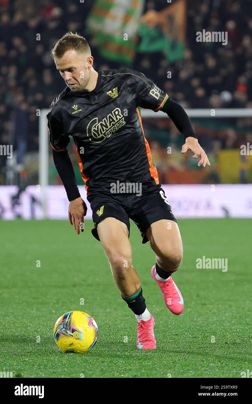 Venice, Italy. 27th January 2025; Pier Luigi Penzo Stadium, Venice ...